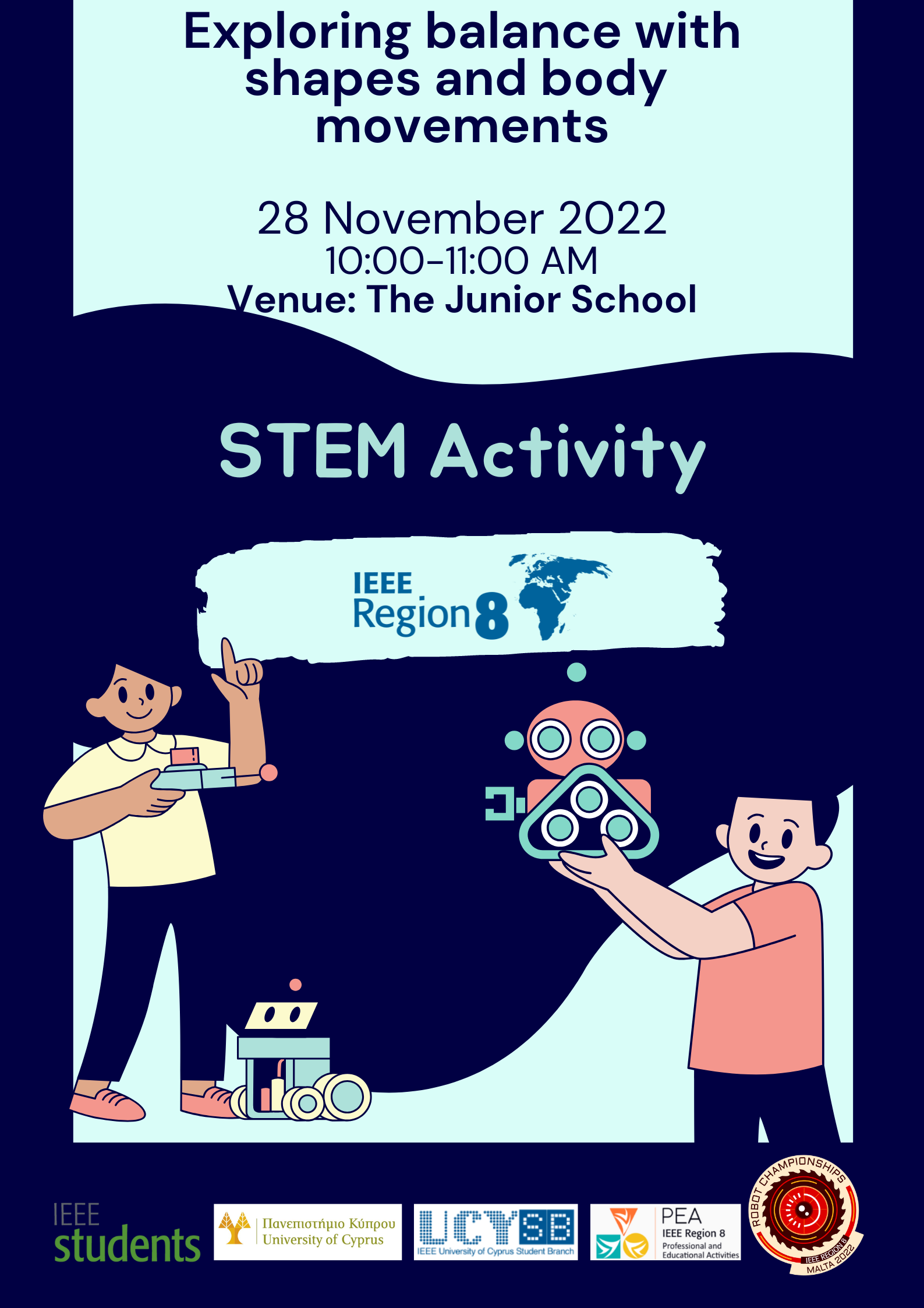 Exploring balance with shapes and body movements : vTools Events