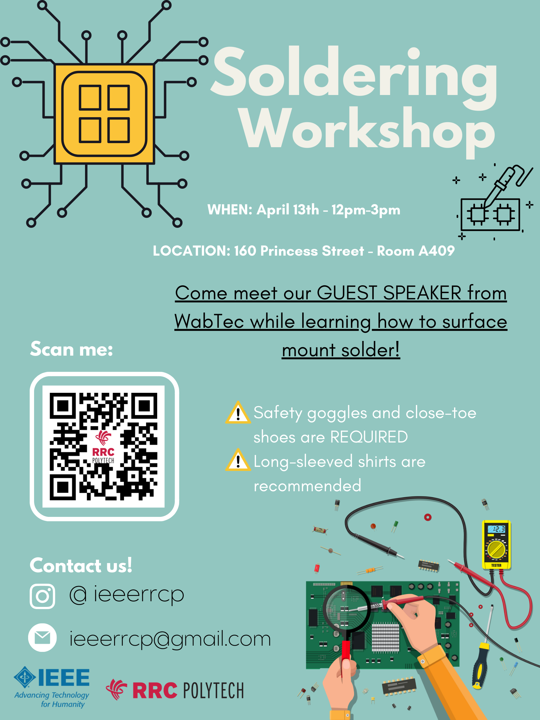 RRCP Soldering Workshop : vTools Events