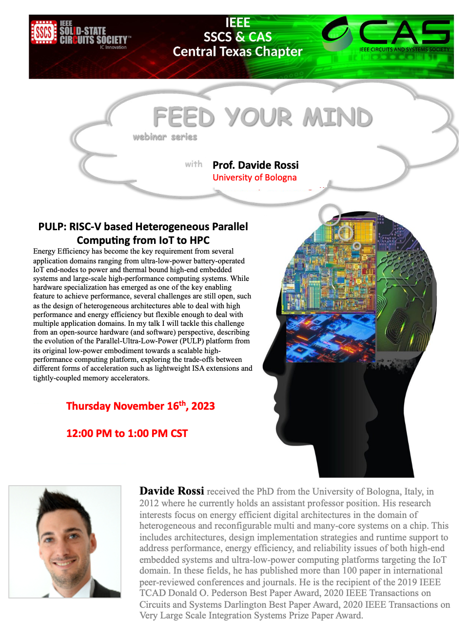 Feed Your Mind - PULP: RISC-V based Heterogeneous Parallel Computing ...