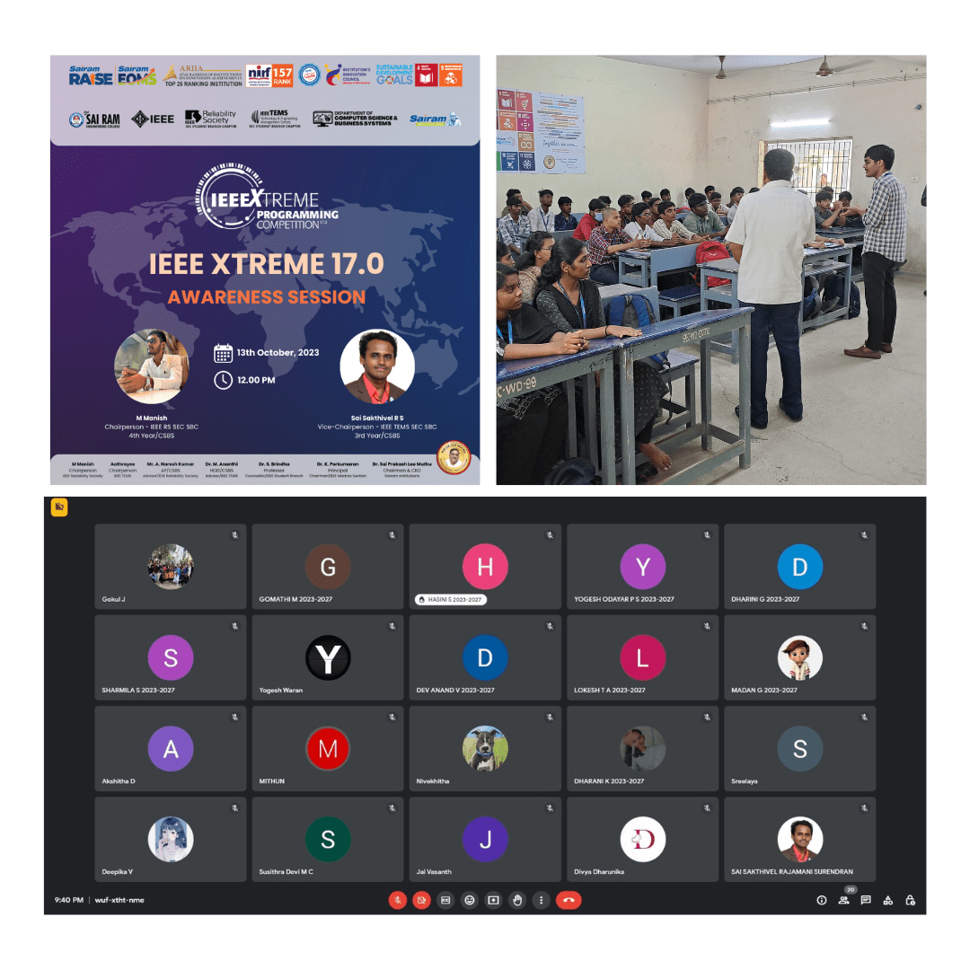 IEEE XTREME 17.0 AWARENESS SESSION : vTools Events | vTools IEEE