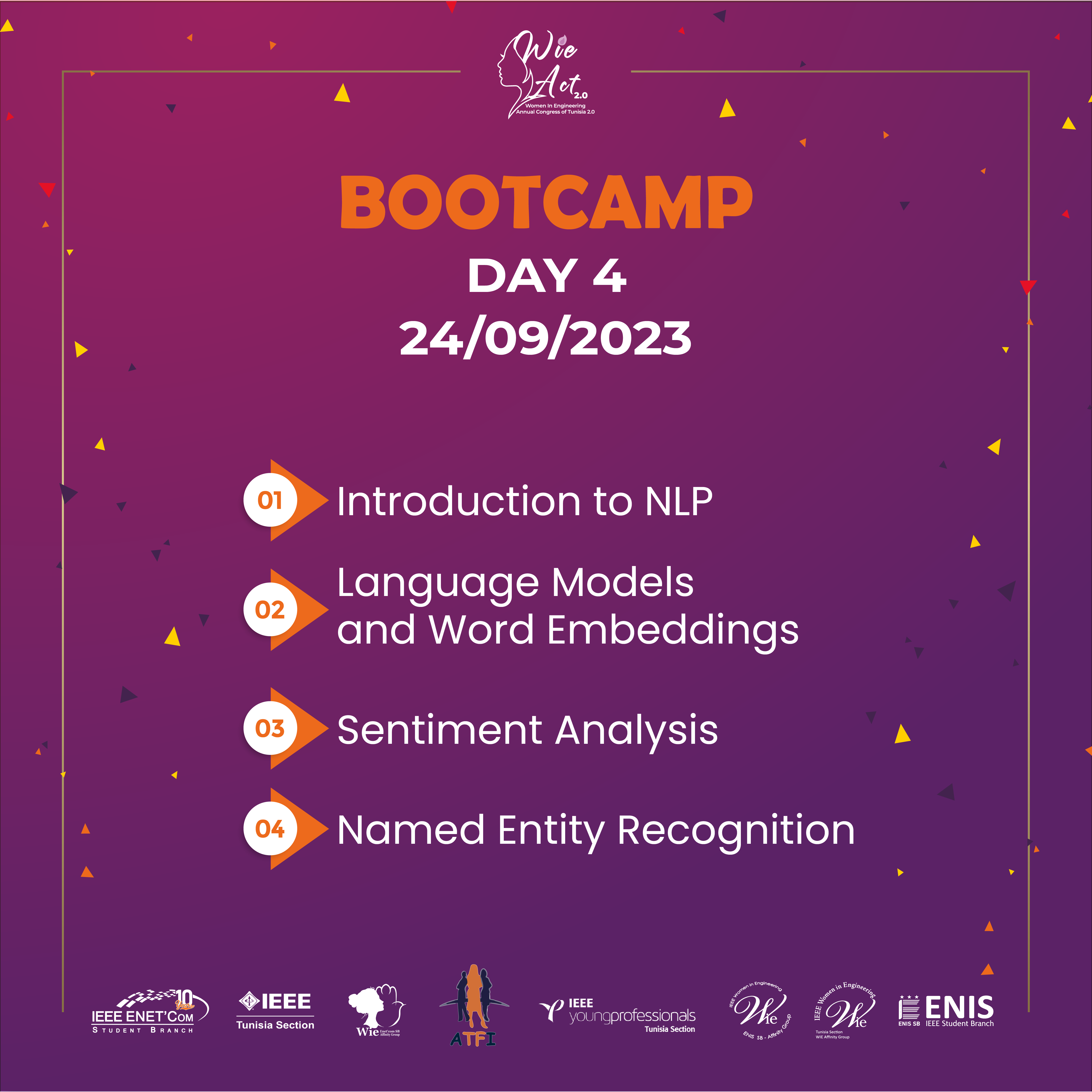 WIE ACT 2.0 Bootcamp: 4th session : vTools Events