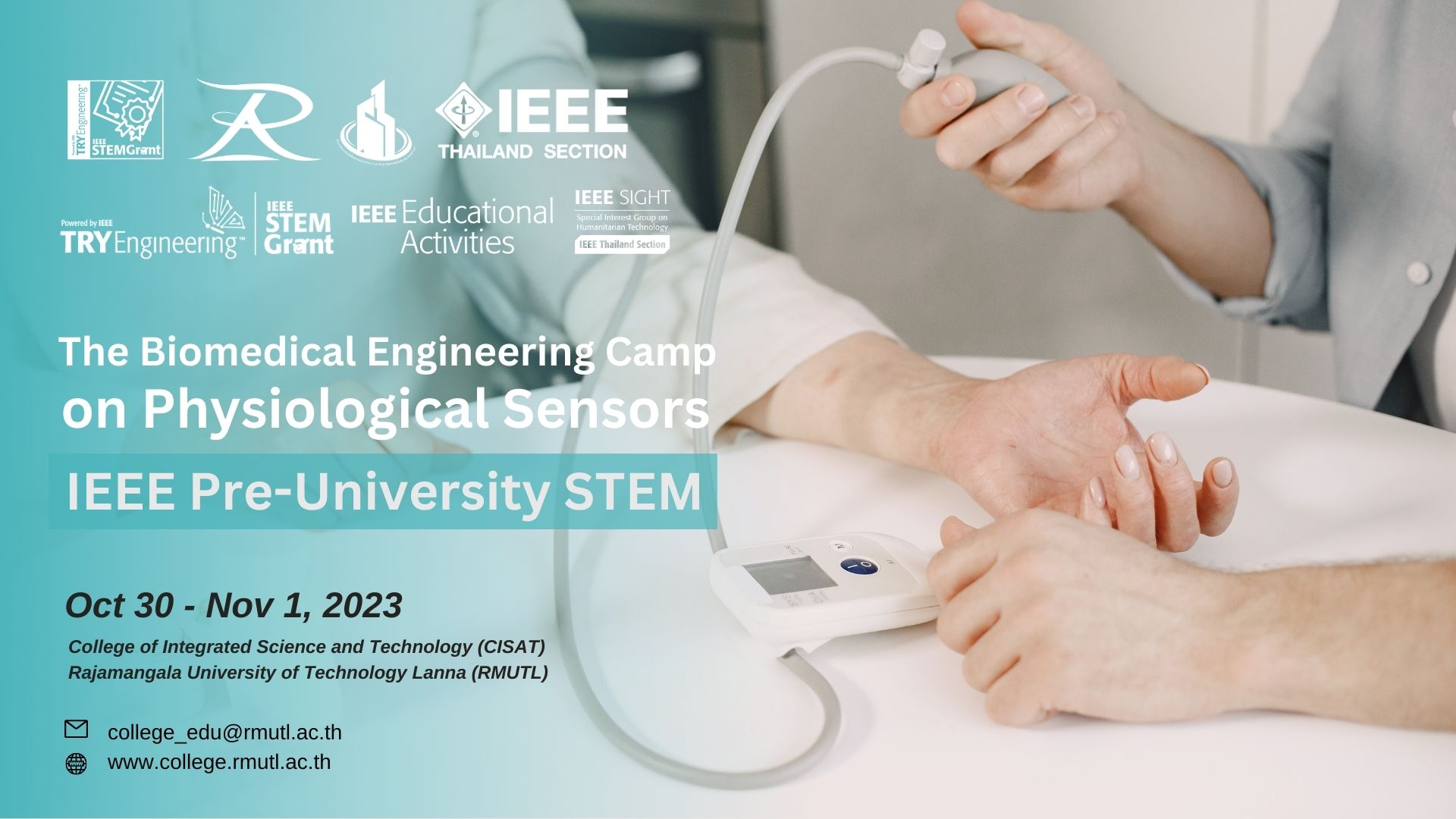 The Biomedical Engineering Camp on Physiological Sensor : vTools Events