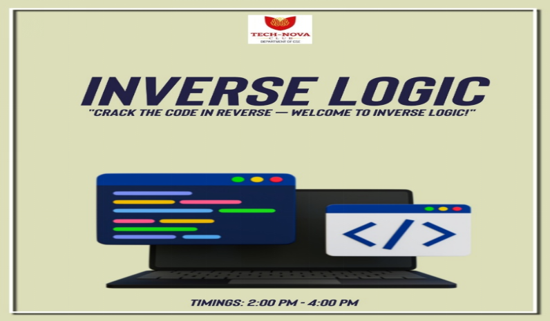 Inverse Logic: A Creative Coding Contest of Cracking the Code in ...