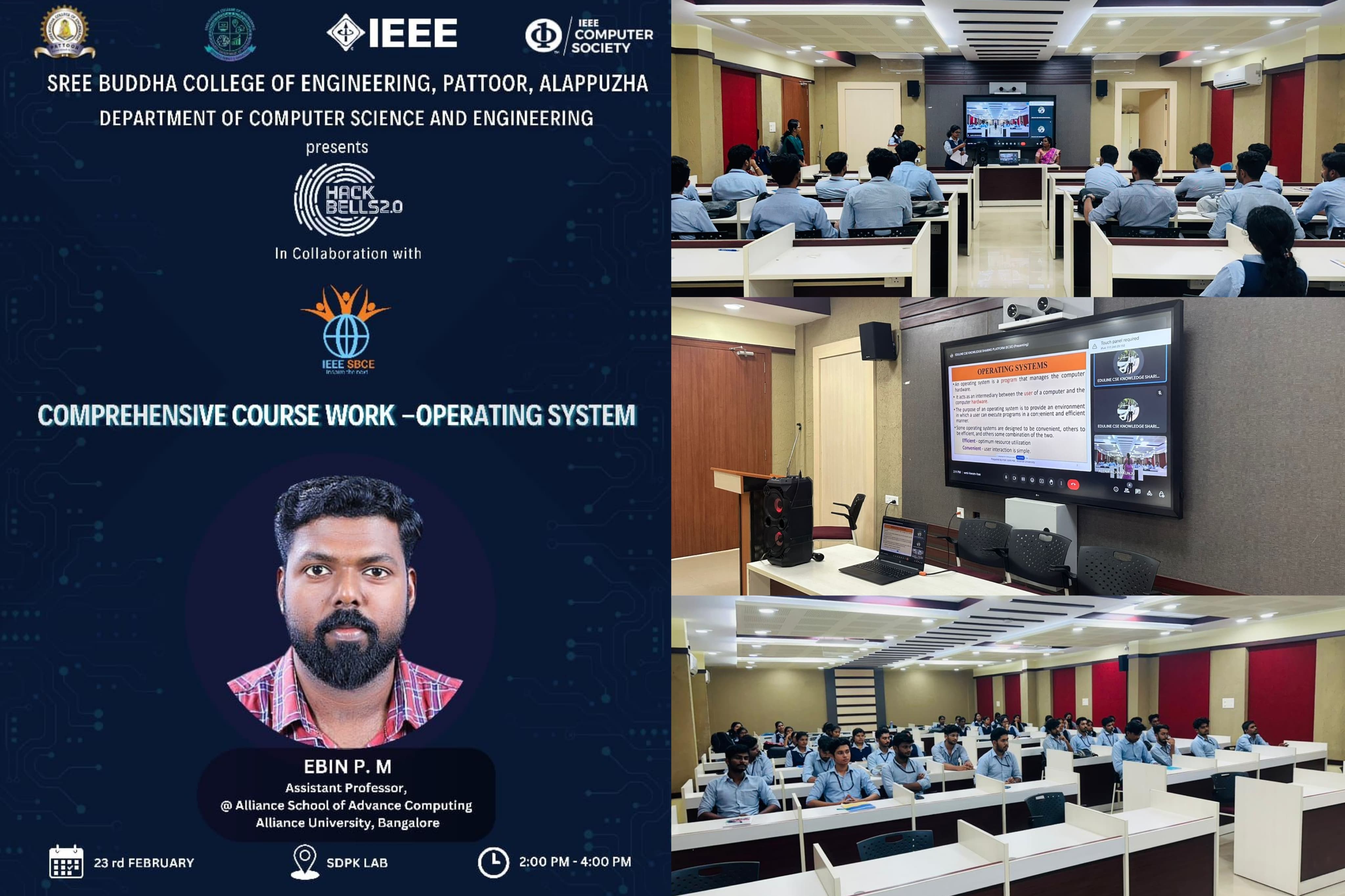 Workshop - Comprehensive Course Work - Operating Systems : vTools Events | vTools IEEE