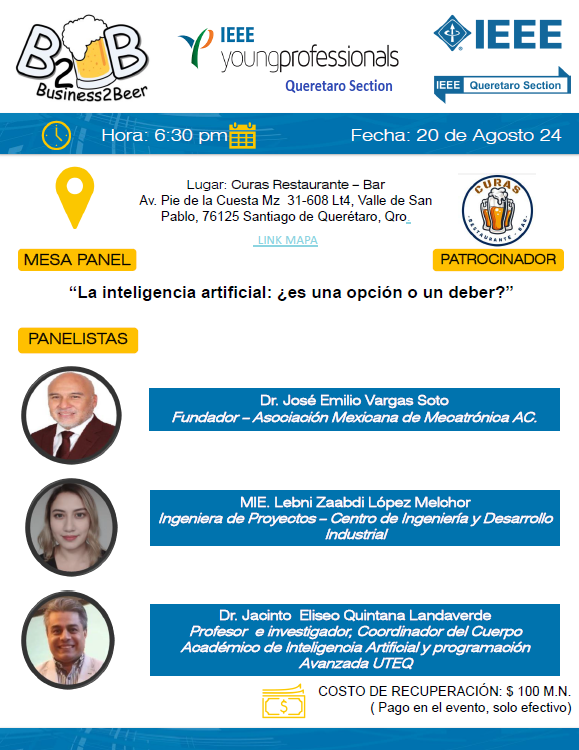 Business 2 Beer. / Sección Querétaro - Tercer Encuentro : vTools Events ...